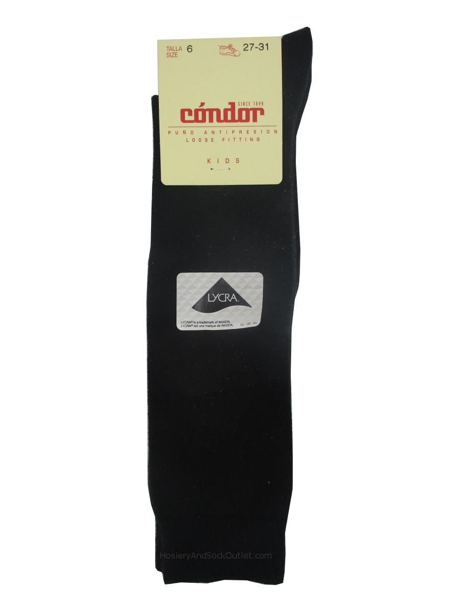 Condor Girls Flat Cotton Knee Sock, Style 2019/2 – HosieryAndSockOutlet.com